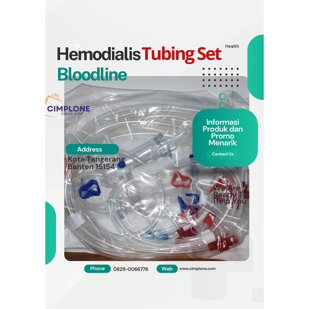 Jual Bloodline Tubing Set Hemodialisis | Shopee Indonesia