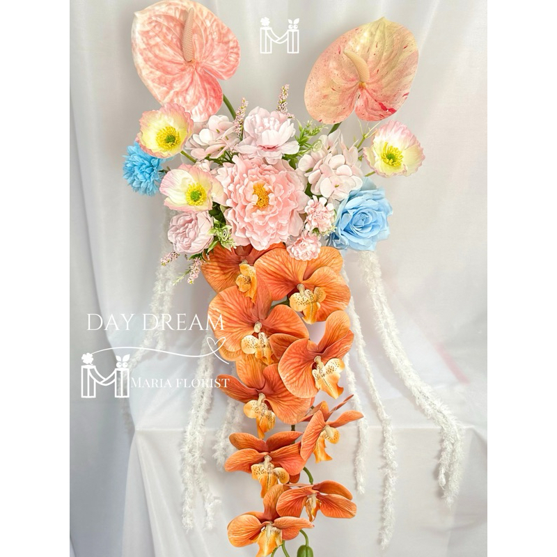 Jual Wedding Handbouquet Juntai Casade Buket Bunga Pernikahan ...