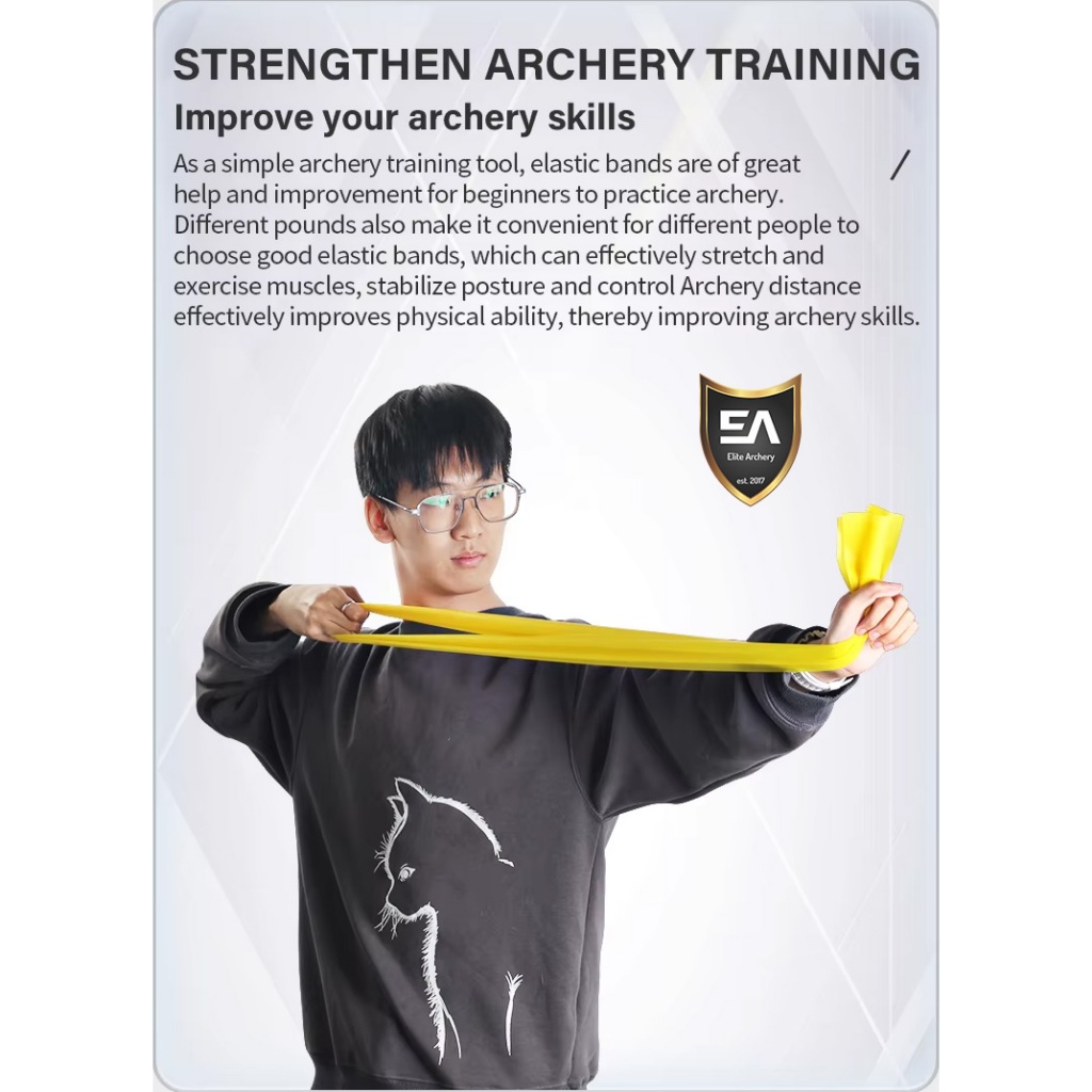 Jual Archery Resistance Bands Belt Release Training | Shopee Indonesia