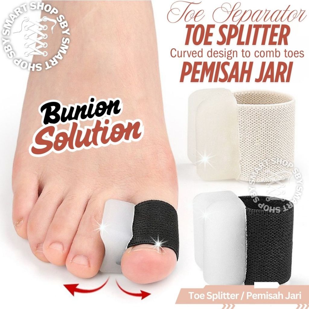 Jual (TOE) Toe Separator Toe Splitter Pemisah Jari Bunion Solution ...