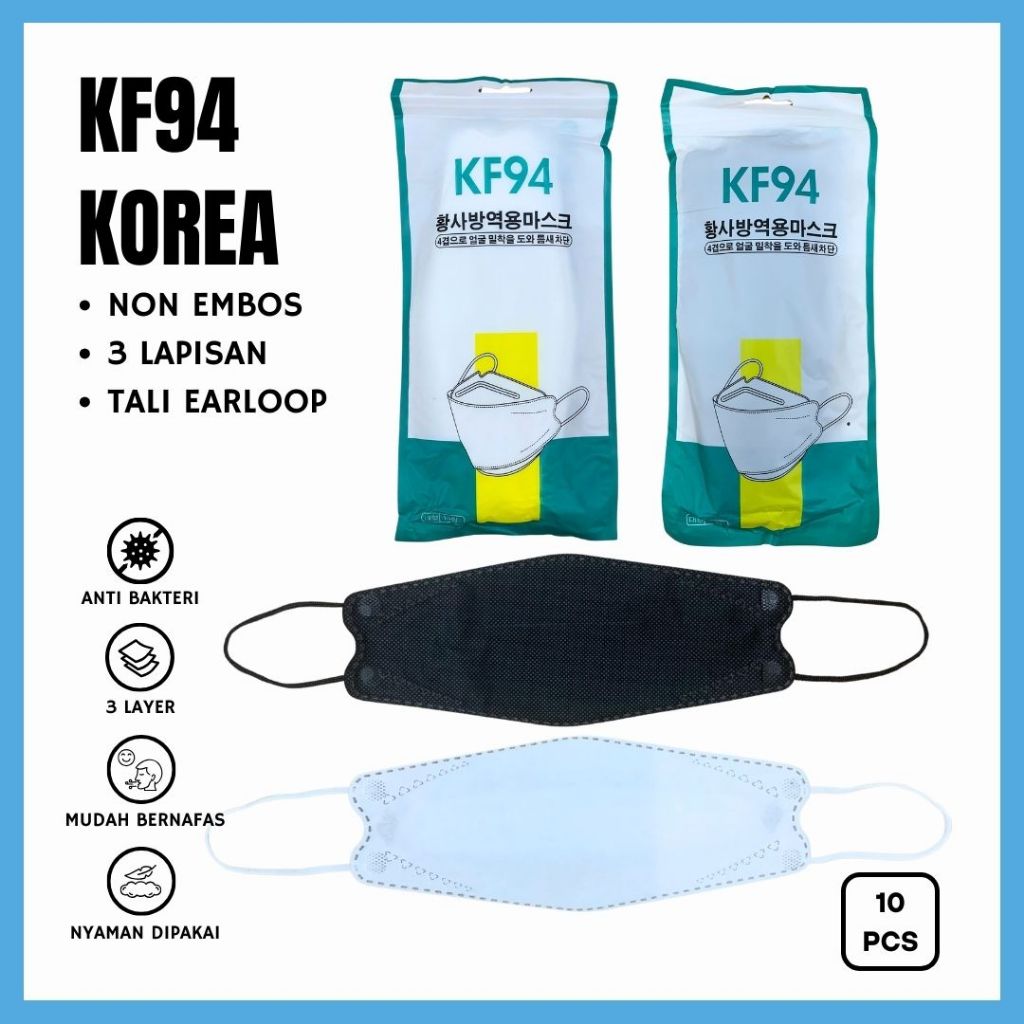 Jual Masker KF94 | Masker Korea | Masker KF94 Hitam | KF94 Masker ...