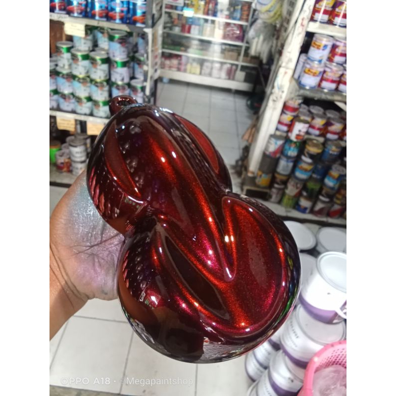 Jual Cat custom warna Moonlight red jenis PU original | Shopee Indonesia