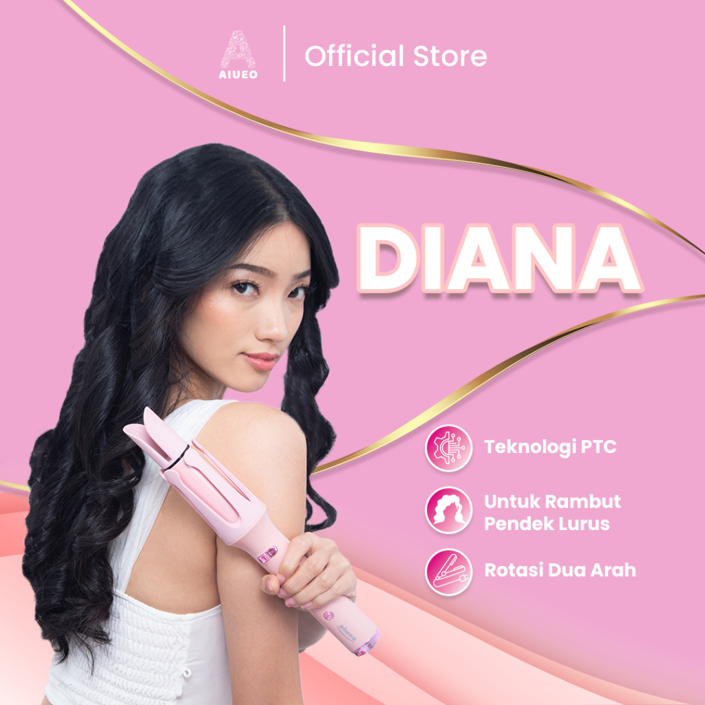 Jual Catokan AIUEO Diana - 623 Curly Otomastis Plat Keramik | Alat ...