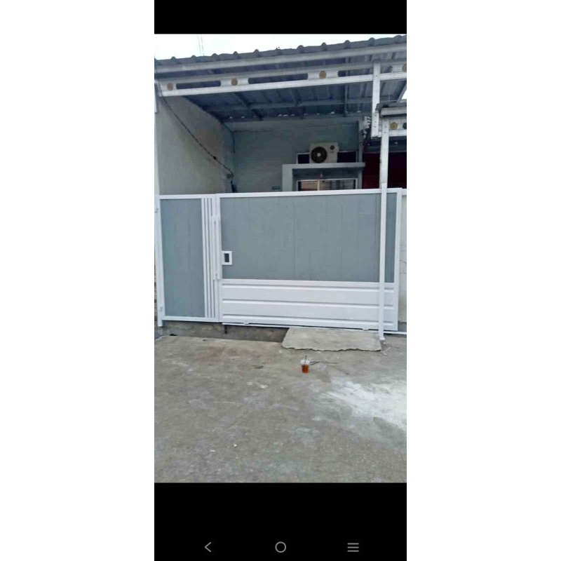 Jual pintu pagar minimalis wodplangGRC | Shopee Indonesia