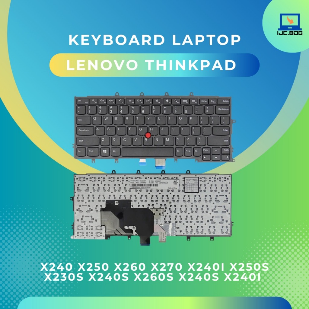Jual (COD) Keyboard Lenovo Thinkpad X240 X250 X260 X270 X240i X250S ...
