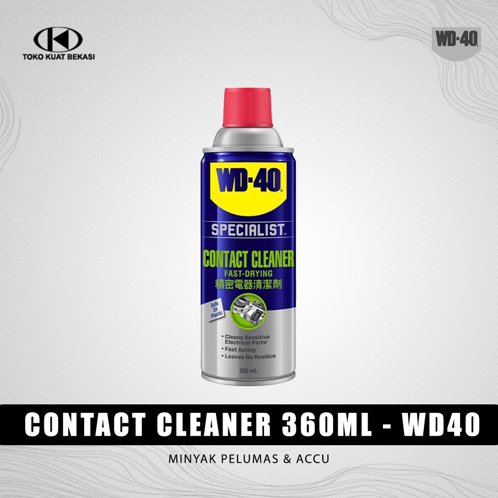Jual WD 40 contact cleaner 360ml cairan pembersih elektronik | Shopee ...