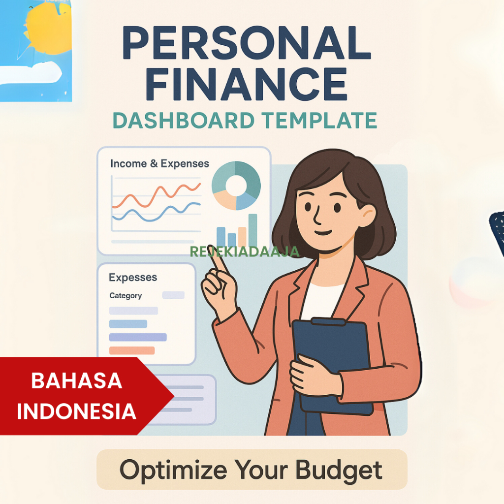 Jual (20) Advanced Personal Finance Dashboard Template Laporan Keuangan Otomatis Untuk Mencatat ...