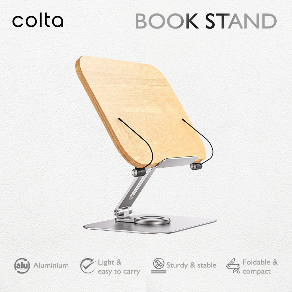 Jual Colta 360 Book Stand Dudukan Penjepit Sandaran Penyangga Tatakan ...