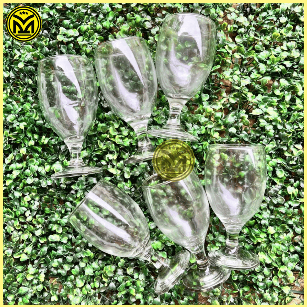 Jual Gelas Kaki Bali 310 ml 6 PCS IMG Gelas Wine Wine Glass Set Gelas ...