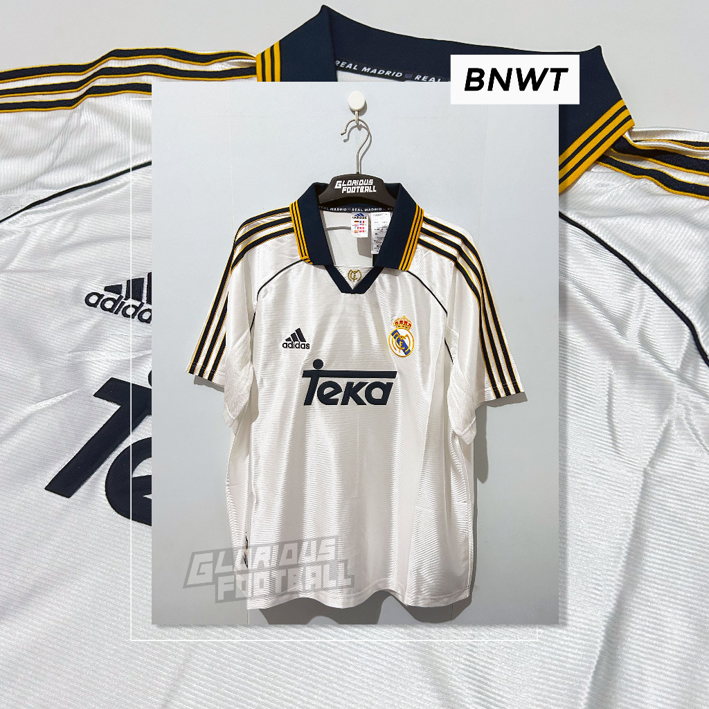 Jual Jersey Original Real Madrid Home 99/00 Reissue BNWT - JJ3801 ...