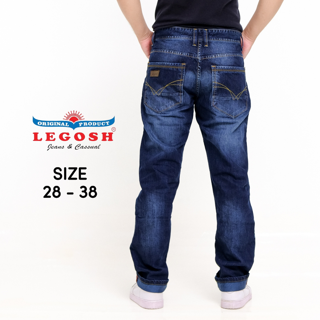 Jual LEGOSH JEANS Celana Panjang Jeans Selvedge Bahan Corvus Original ...