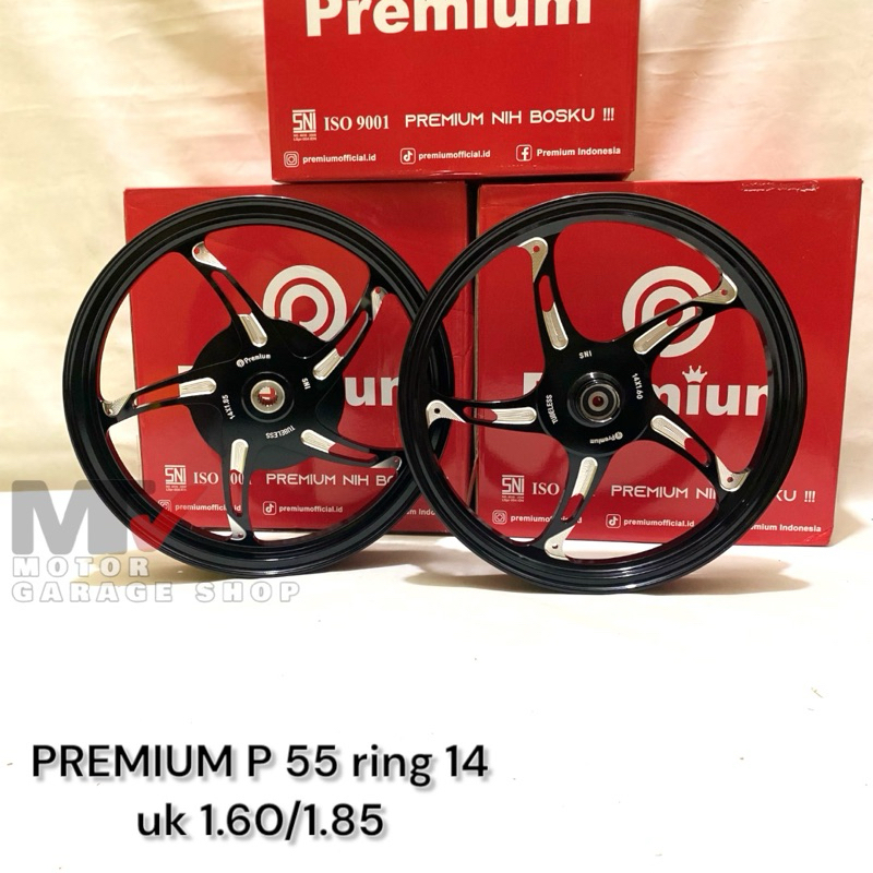 Jual VELG VND PREMIUM P55 RING 14 VARIO 125/150, MIO SPORTY J SMILE M3 ...