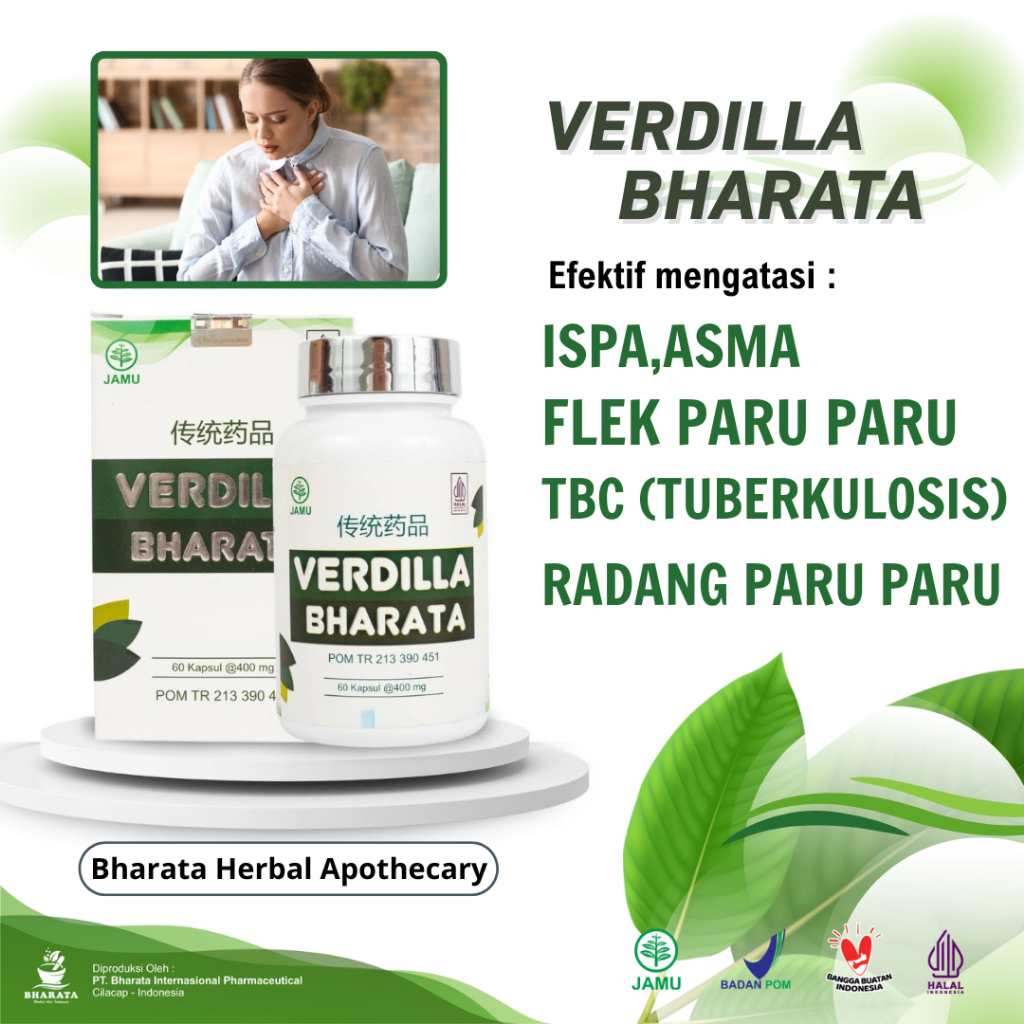 Jual Verdilla bharata Infeksi dan Peradangan ISPA (infeksi Saluran ...