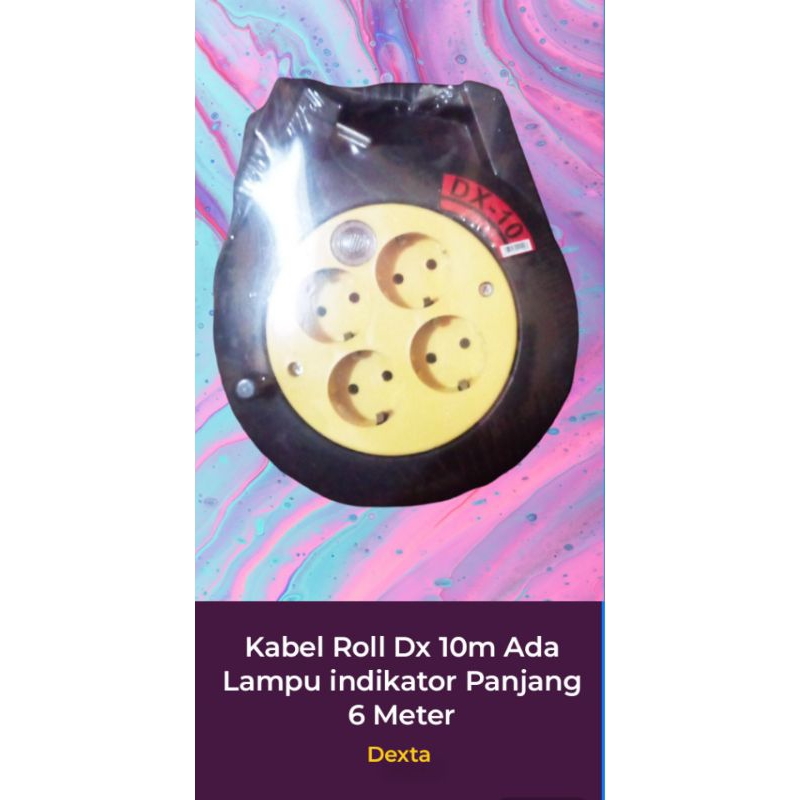 Jual Kabel roll Dexta Dx10m lampu indikator panjang 6 meter - Sni ...