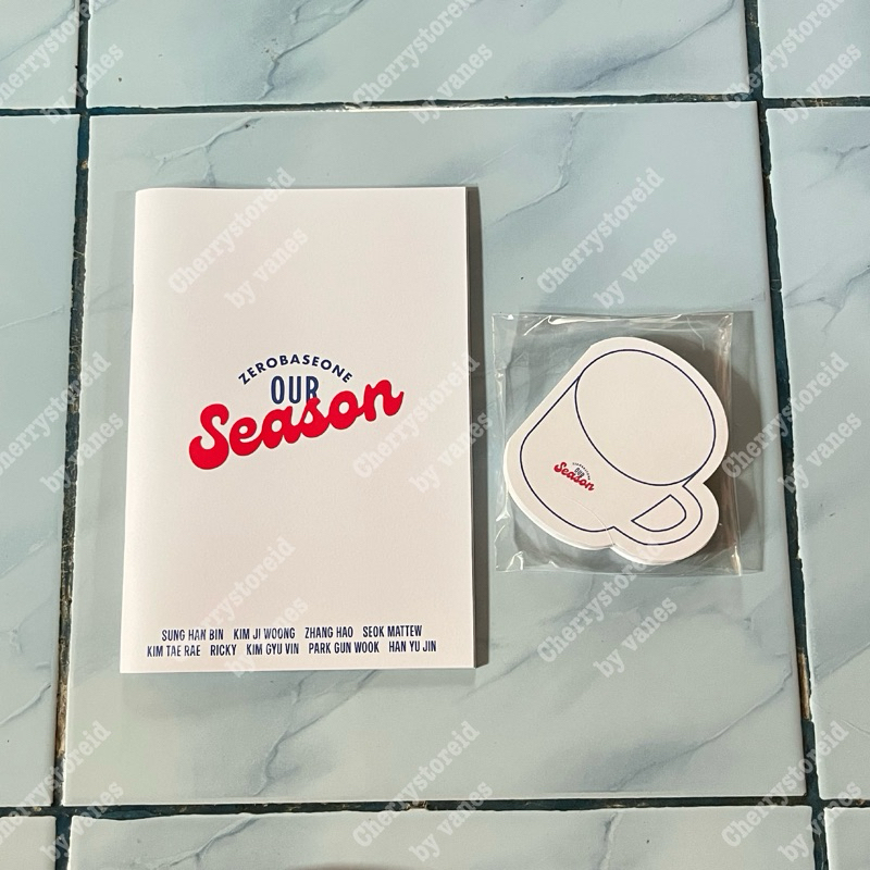Jual ZEROBASEONE ZB1 SG25 2025 SEASON'S GREETINGS PHOTOBOOK MEMOPAD | Shopee Indonesia