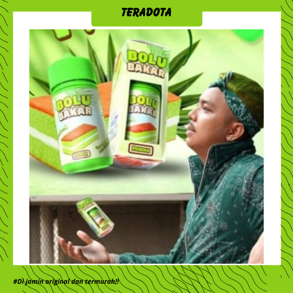 Jual LIQUID BOLU BAKAR PANDAN 60ML LIQUID FREEBASE ORI BY UBAY PIPENS ...