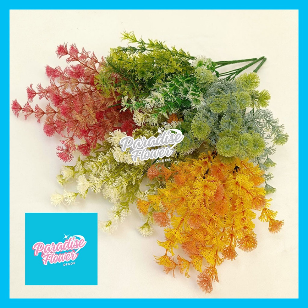 Jual Artificial Moss Grass Daun Paslu Hiasan Pelaminan Dekorasi ...