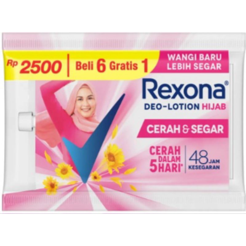 Jual Rexona Deo Lotion Kemasan Renceng isi 12+2 sachet x 9gr | Shopee ...