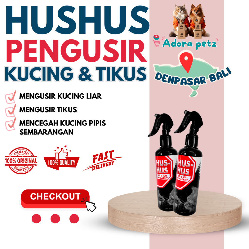 Jual HUS HUS 250 ML Instant Delivery Bali ~ Pencegah tikus dan Anti ...