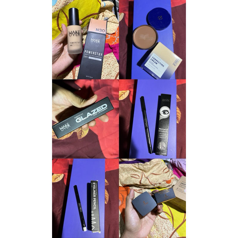 Jual (PRELOVED) PL Make Up Make over powerstay n30 LT Pro smooth corrector yellow orange lip ...