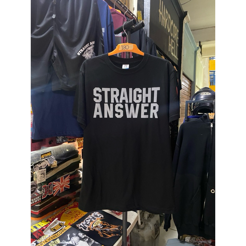 Jual Tshirt STRAIGHT ANSWER - "Can't Stop Wont Stop" Official ...