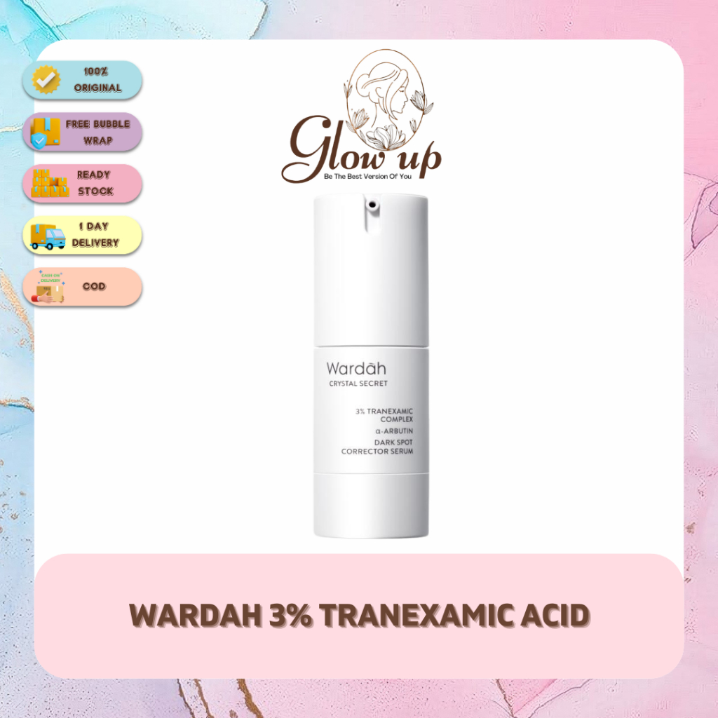Jual WARDAH 3% Tranexamic Acid + Alpha Arbutin Crystal Secret Dark Spot ...