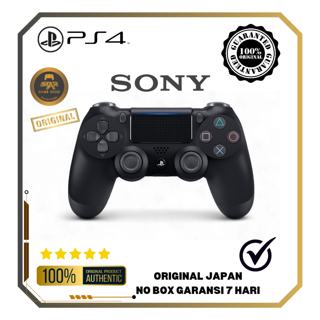 Jual Stik Ds4 Controller PS4 Dualshock 4 Original Mesin New Light Bar ...