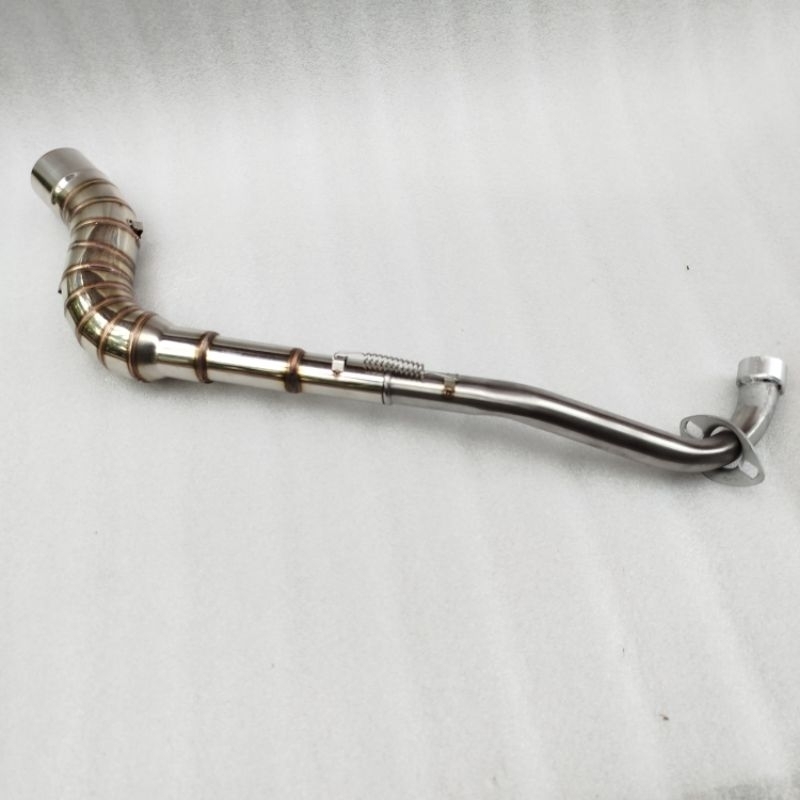 Jual exhaust pipe manifold 26-51mm modenas ct100 ct110 gt128 ex5 dream ...