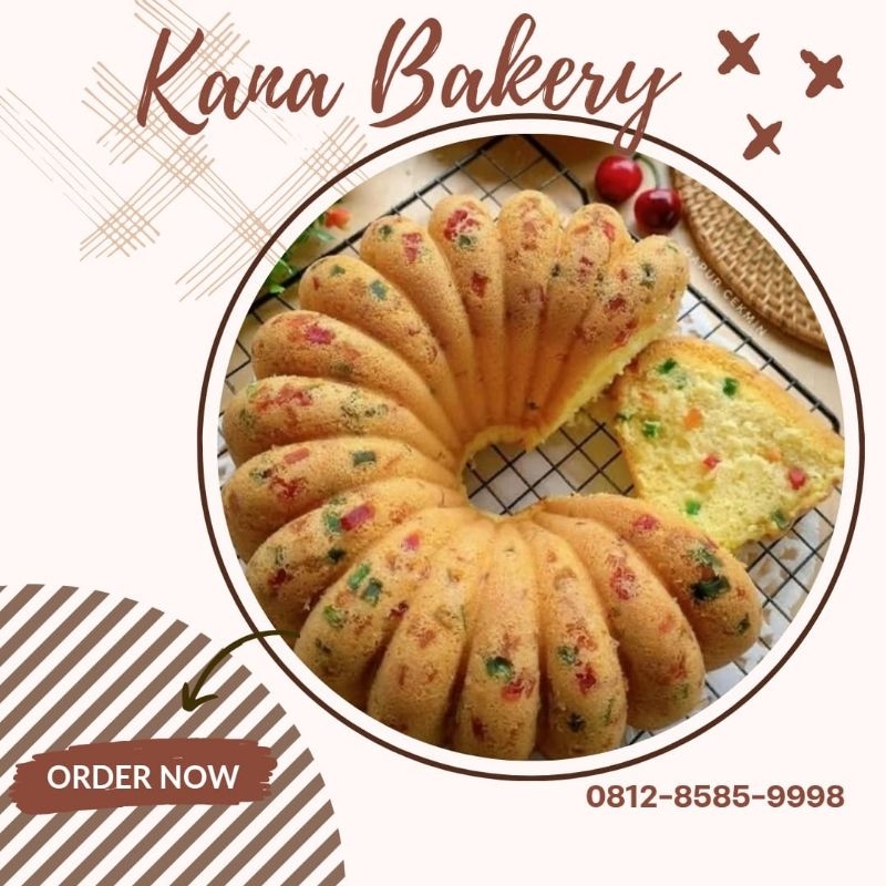 Jual Cake Marmer Rasa Sukade By Kana Bakery | Shopee Indonesia
