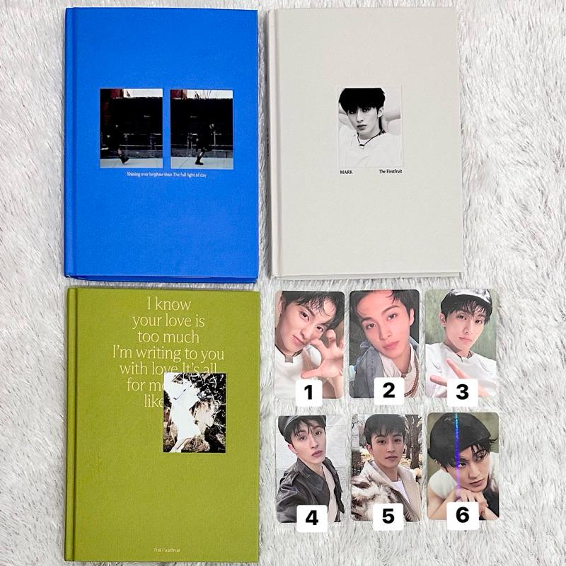 Jual PHOTOCARD MARK ALBUM PHOTOBOOK THE FIRSTFRUIT MARK RIGHTEOUS ...
