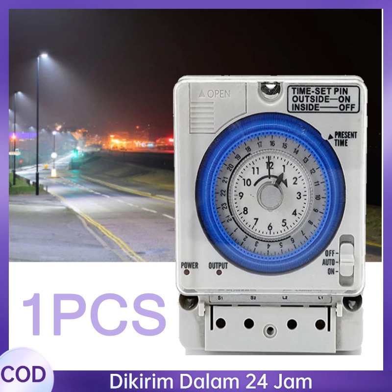 Jual 1pcs Timer Switch Timer Switch Analog Saklar Timer Otomatis Timer ...