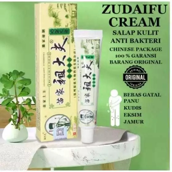 Jual Asli 100% 15Gr Salep Cina Salep Obat Gatal Salep ZUDAIFU Psoriasis ...