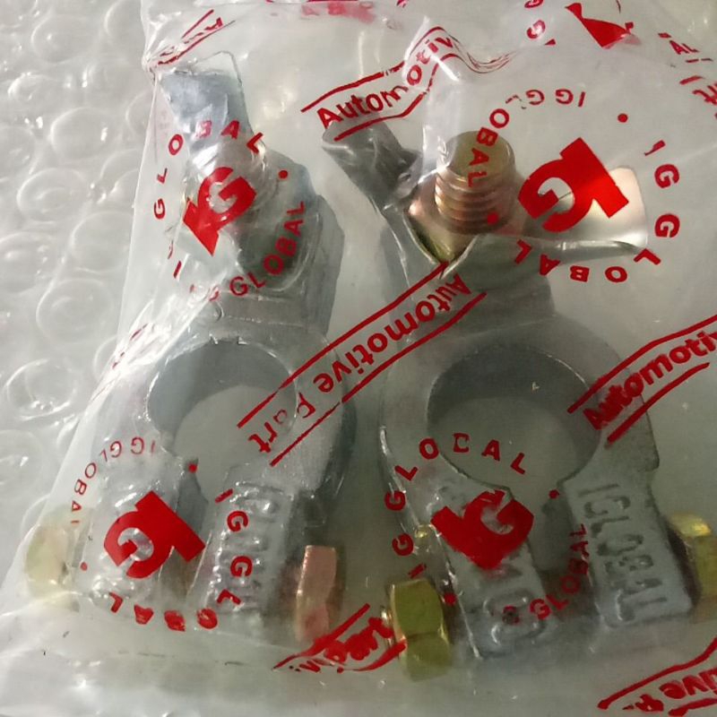 Jual kepala aki klem aki besar N100 timah merk IGLOBAL kuat dan padat ...