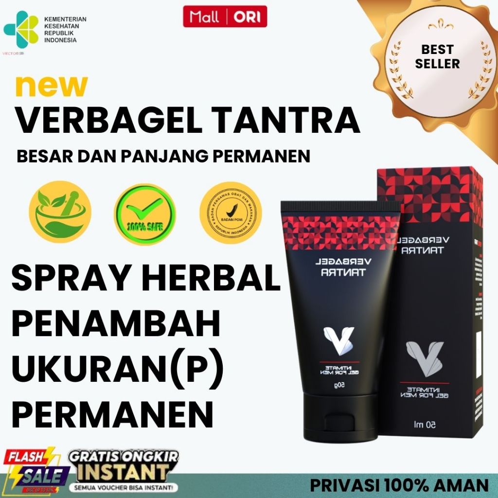 Jual Verbagel Tantra Minyak Pijat Terapi Penambah Ukuran SIJONI Terbaik spray herbal Pria paling ...