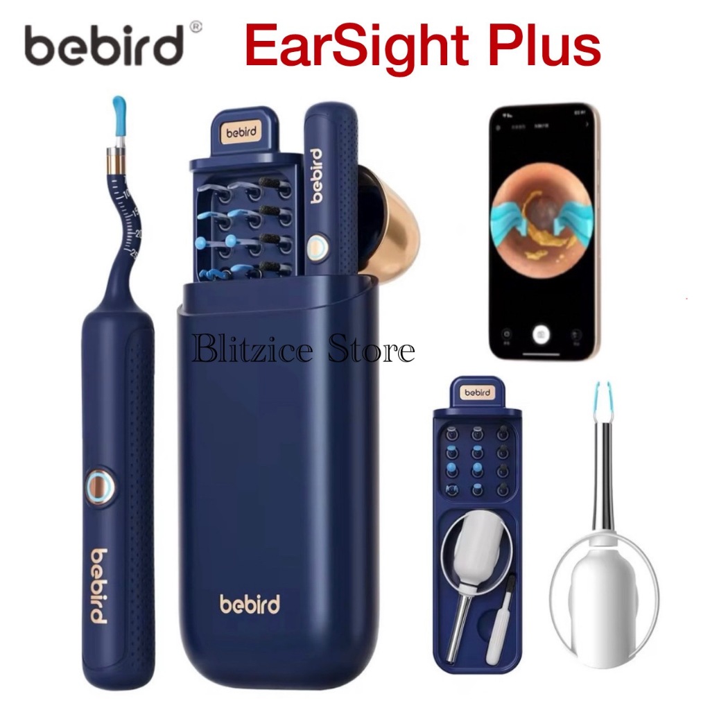 Jual Bebird EarSight Plus I35R Visual Earpick Earwax Removal Stick Endoscope Tweezer Otoscope ...