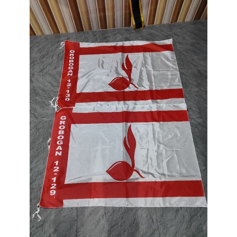 Jual BENDERA GUGUS DEPAN ( SABLON IDENTITAS ~ UKURAN 75cm x 115cm ...
