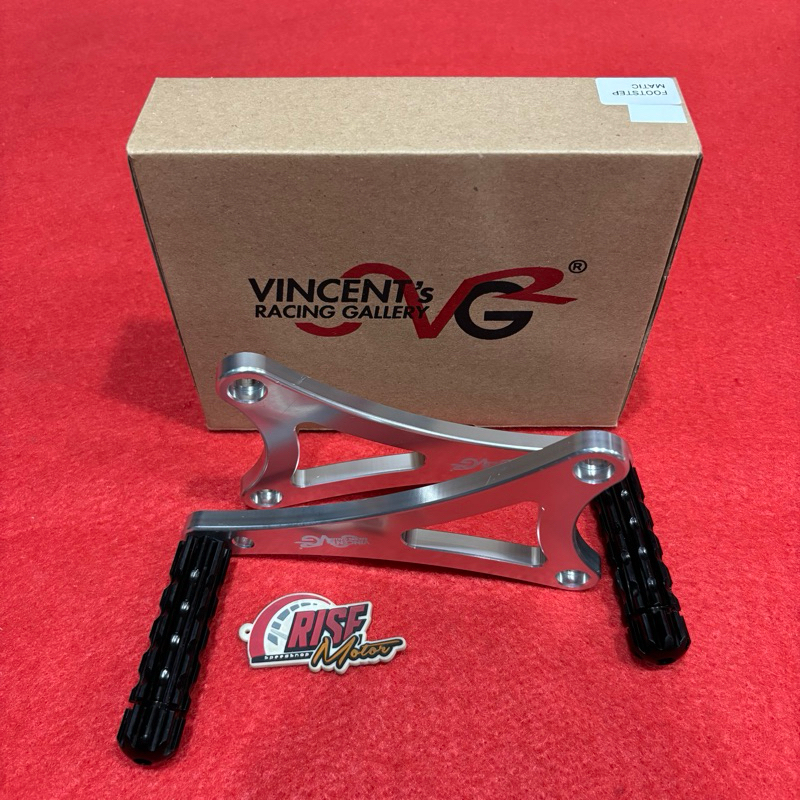 Jual Footstep Mio Drag VRG silver | Shopee Indonesia