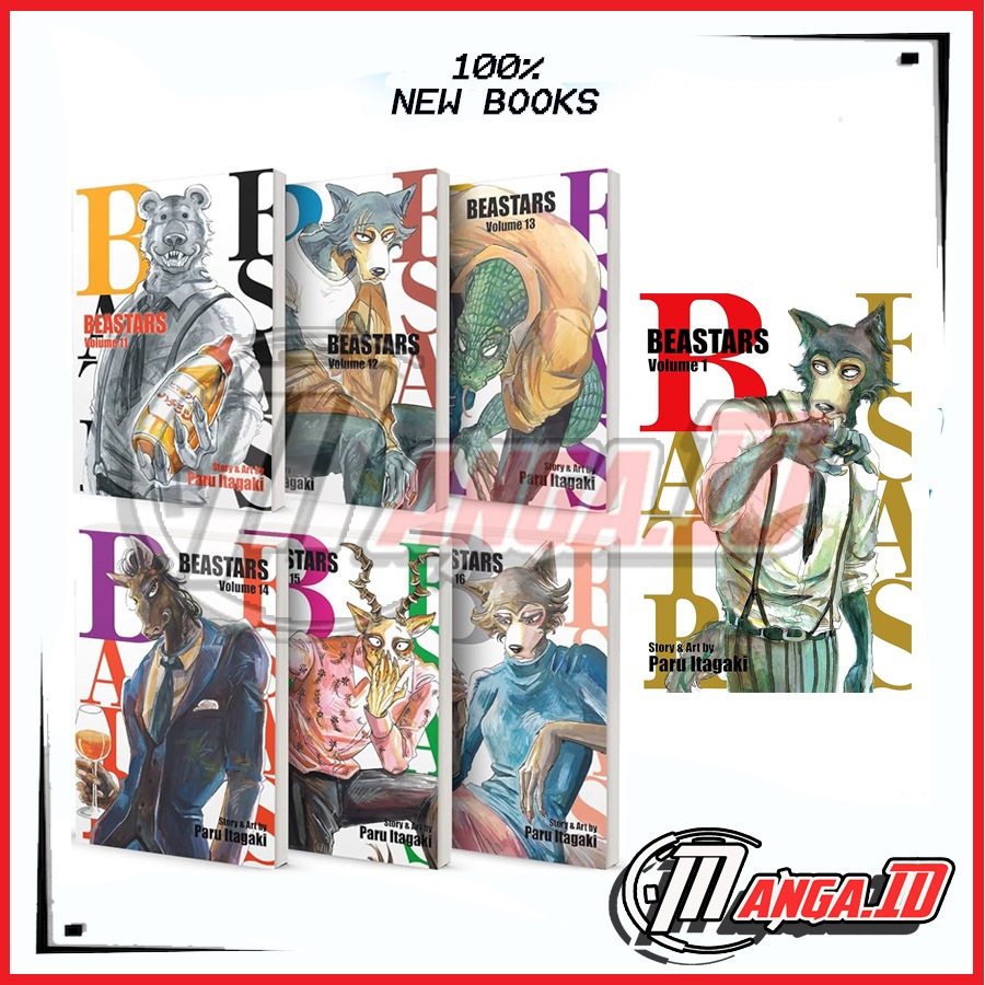 Jual Manga: BEASTARS 22 book series by Paru Itagaki - bahasa indonesia | Shopee Indonesia