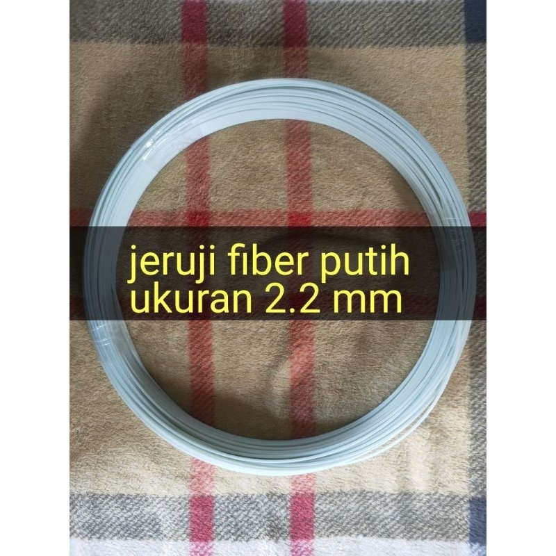 Jual JERUJI FIBER SANGKAR BURUNG LAYANGAN PUTIH SUSU 2,2MM | Shopee Indonesia