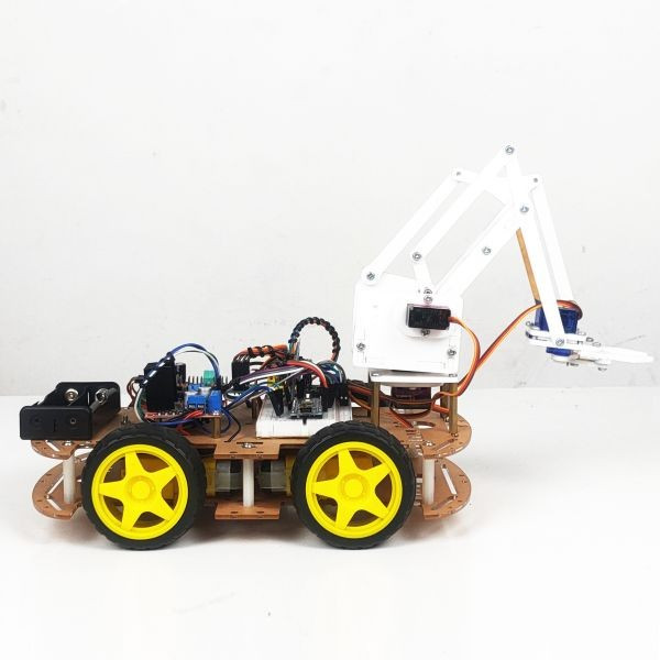 Jual Arduino Bluetooth Transporter Smart Car with Arm Robot | Shopee ...