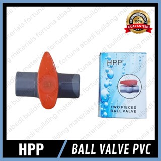 Jual Ball Valve Pvc Merk HPP Ukuran #1/2"Inch #3/4"Inch Stop Kran | Shopee Indonesia