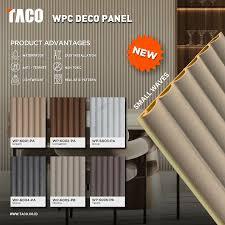 Jual TACO WPC DECO Panel Small Walves | Shopee Indonesia