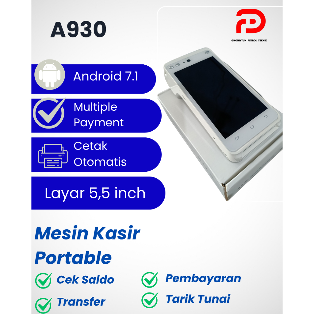 Jual NEW EDC POS Printer PAX A930 DIGITALISASI SPBU PERTAMINA PERTASHOP ...