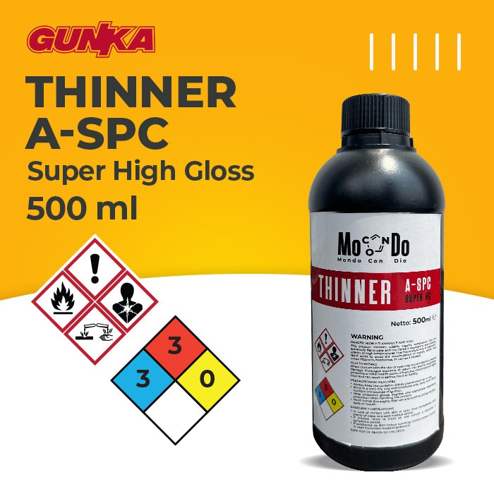 Jual Thinner A Special Super High Gloss (500ml) MOCONDO MCD-THSPRHG500 Tiner SPC+ Cairan ...