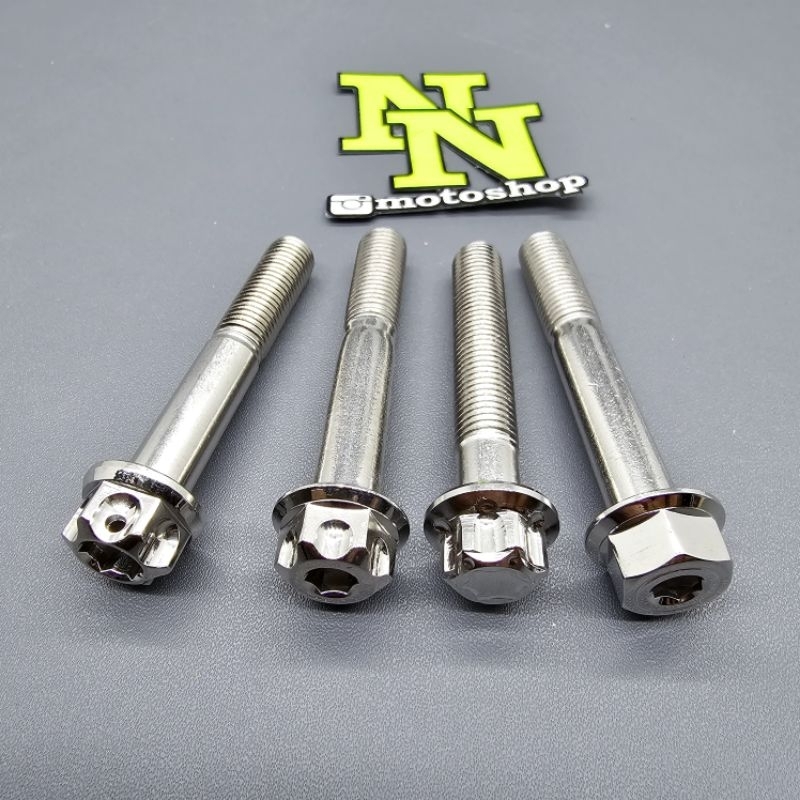 Jual SATUAN BAUT DUDUKAN KENALPOT VARIO PCX ADV STYLO PROBOLT STAINLESS ORIGINAL THAILAND ...