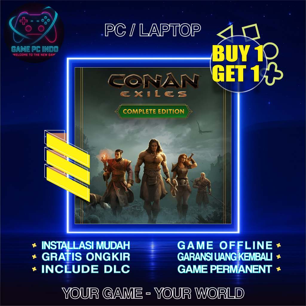 Jual Conan Exiles Complete Edition PC / Game Conan Exiles Laptop - PC ...