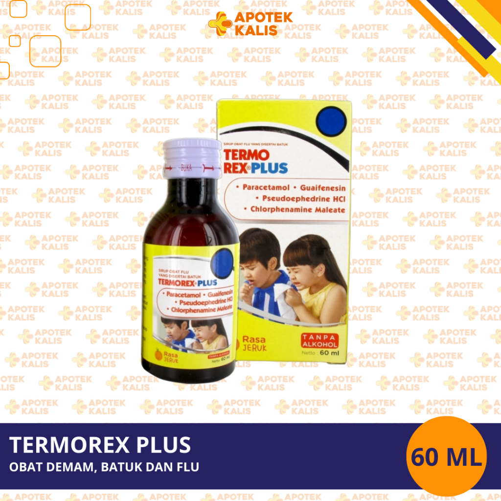 Jual TERMOREX PLUS SIRUP FLU DAN BATUK | Shopee Indonesia