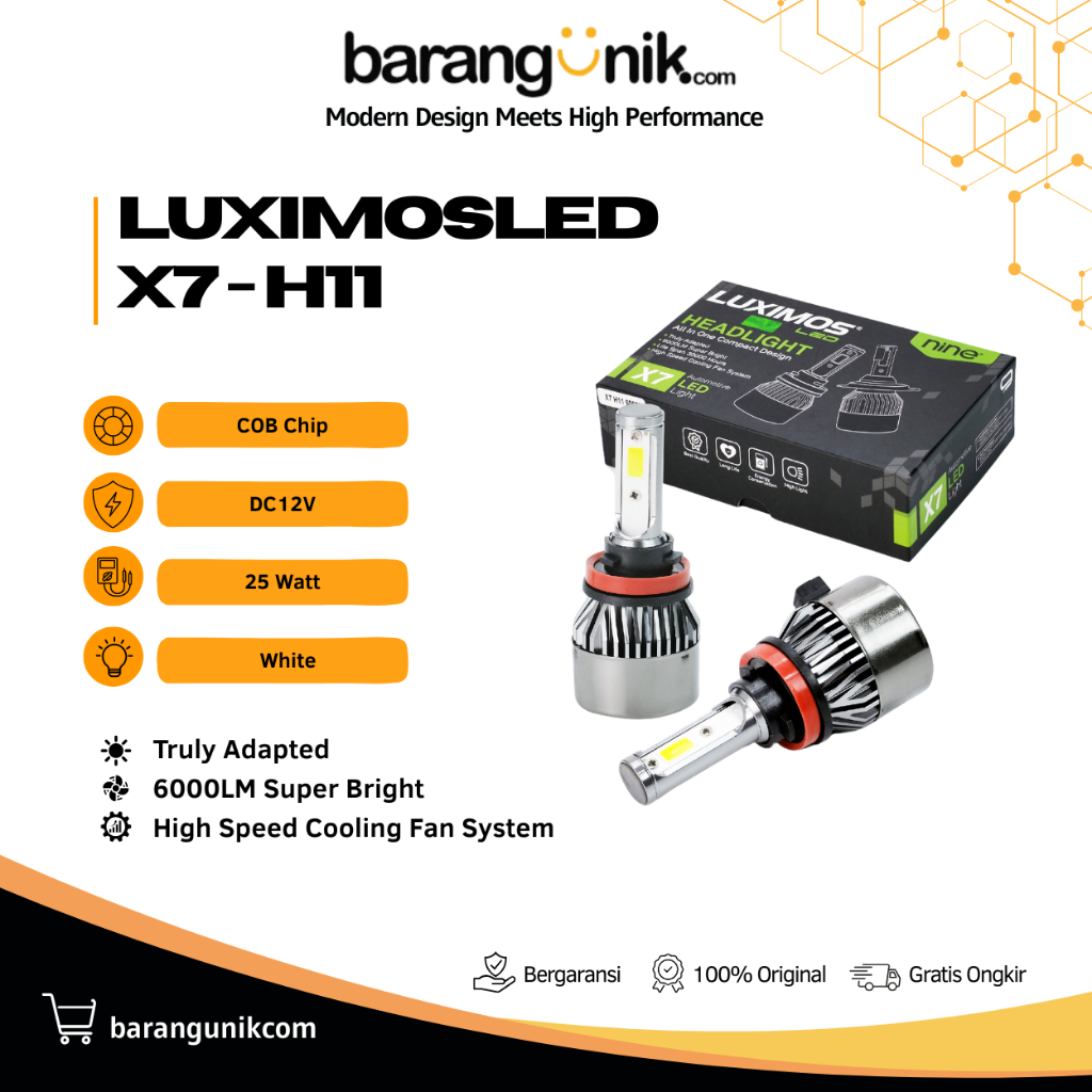 Jual LAMPU UTAMA FOGLAMP LED H4 H11 MOBIL AVANZA AYLA CALYA SIGRA ...