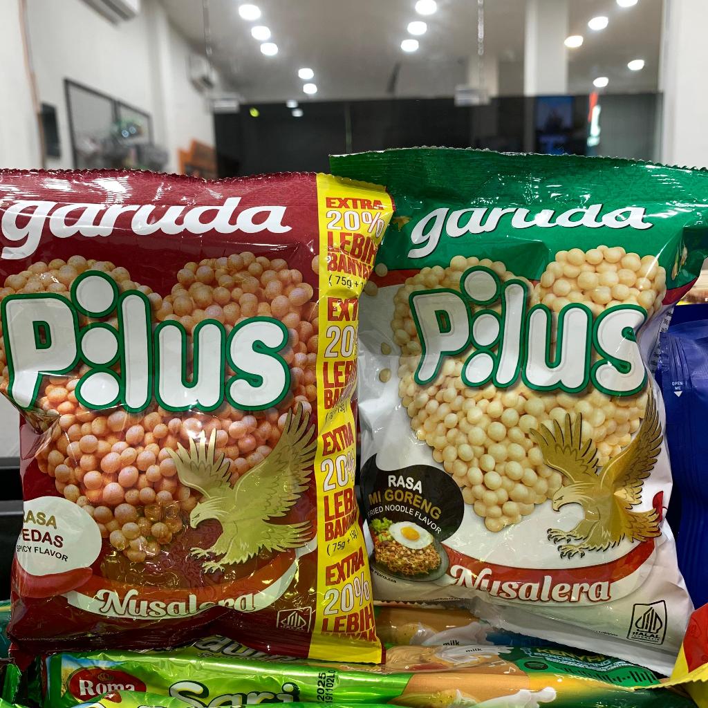 Jual Garuda Pilus Rasa Pedas dan Mie Goreng 75g | Shopee Indonesia