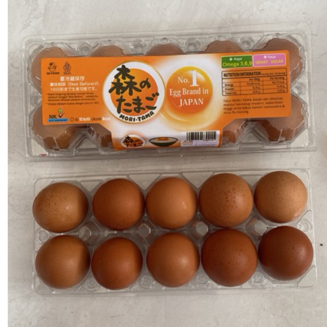 Jual Telur Ayam Jepang Moritama Isi 10 / Telor Ayam jepang Bisa makan ...